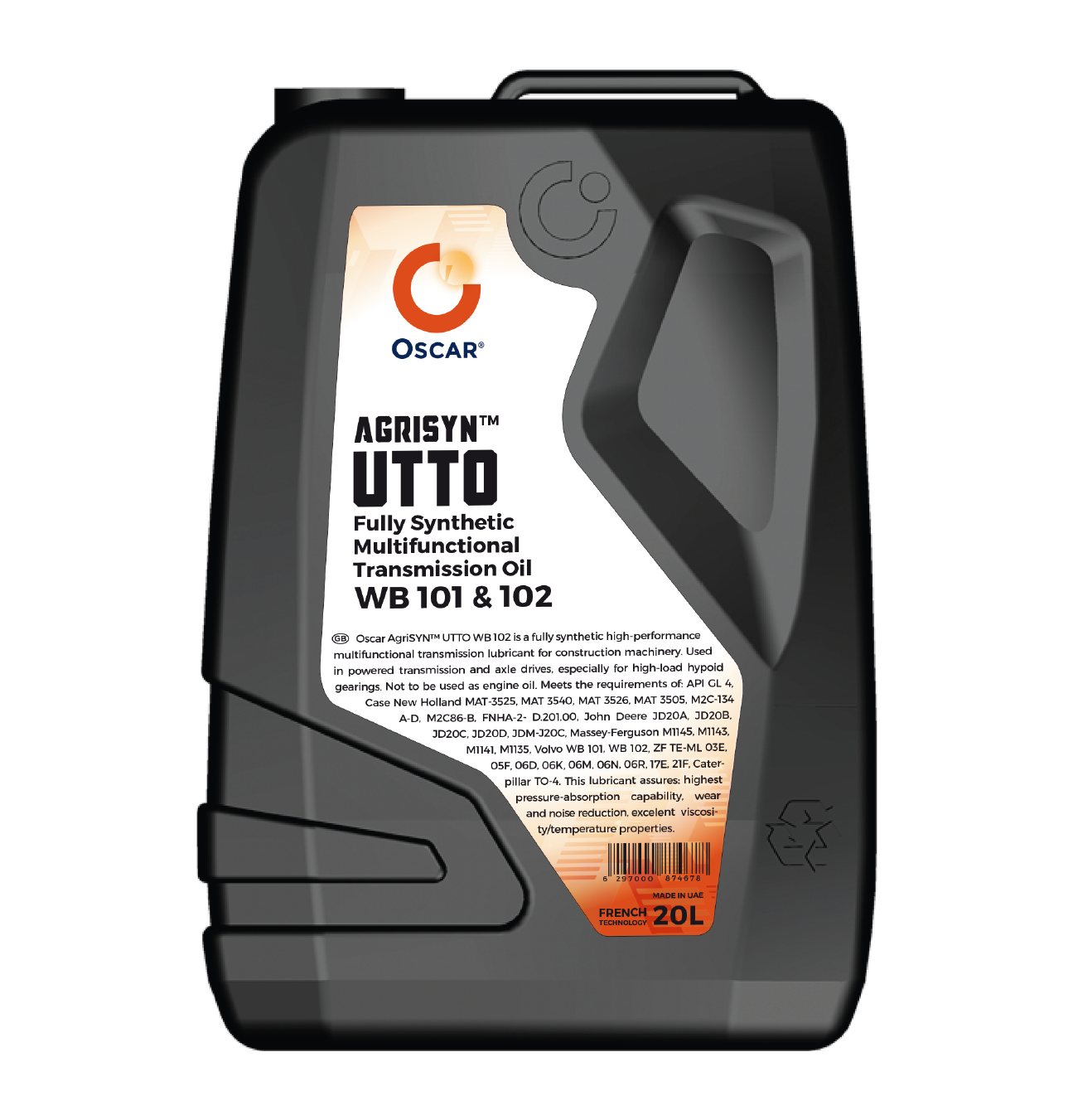 Agricultural Oils - Industrial lubricants | Oscar Lubricants